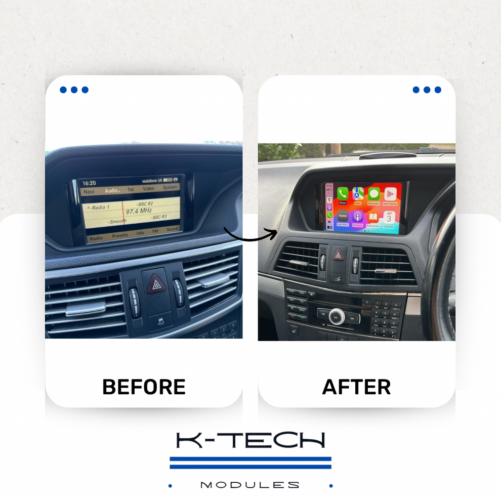 Wireless CarPlay & Android Auto with Mercedes Benz NTG 4.0 - MMI / Dec – k-techmodules